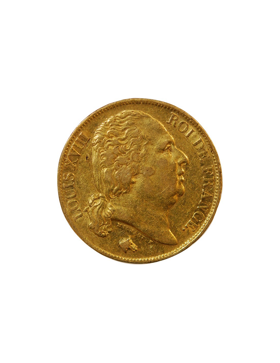 LOUIS XVIII - 20 FRANCS OR 1817 A PARIS﻿, Or, TTB - Suffren Numismatique