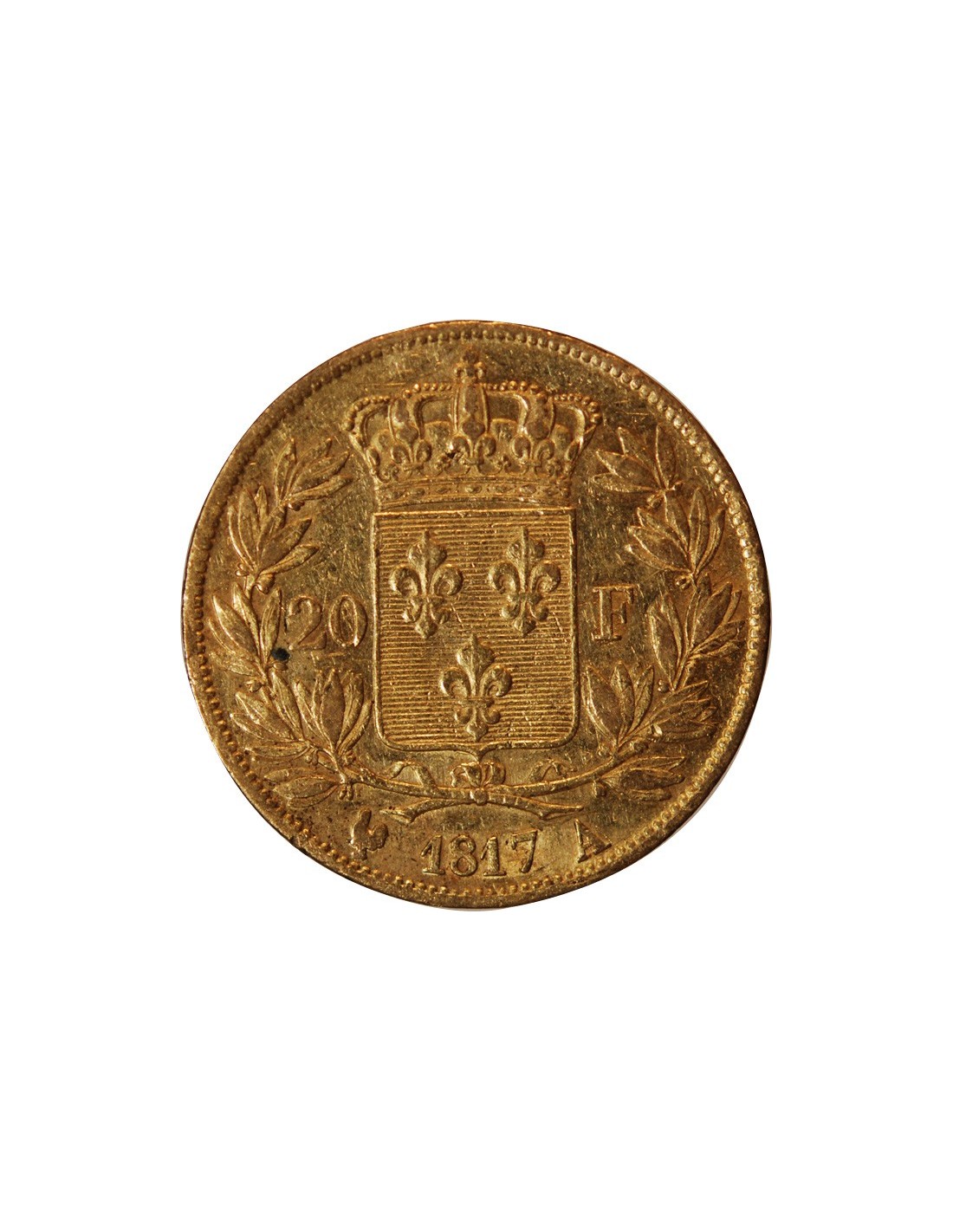 LOUIS XVIII - 20 FRANCS OR 1817 A PARIS﻿, Or, TTB - Suffren Numismatique