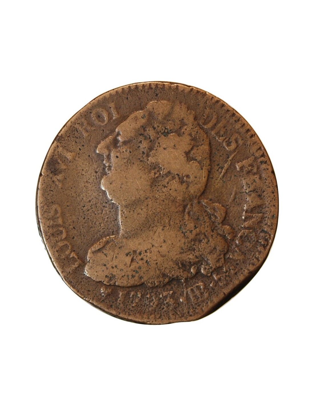 REVOLUTION FRANCAISE, CONSTITUTION - 2 SOLS ROI DES FRANCAIS 1793 BB ...