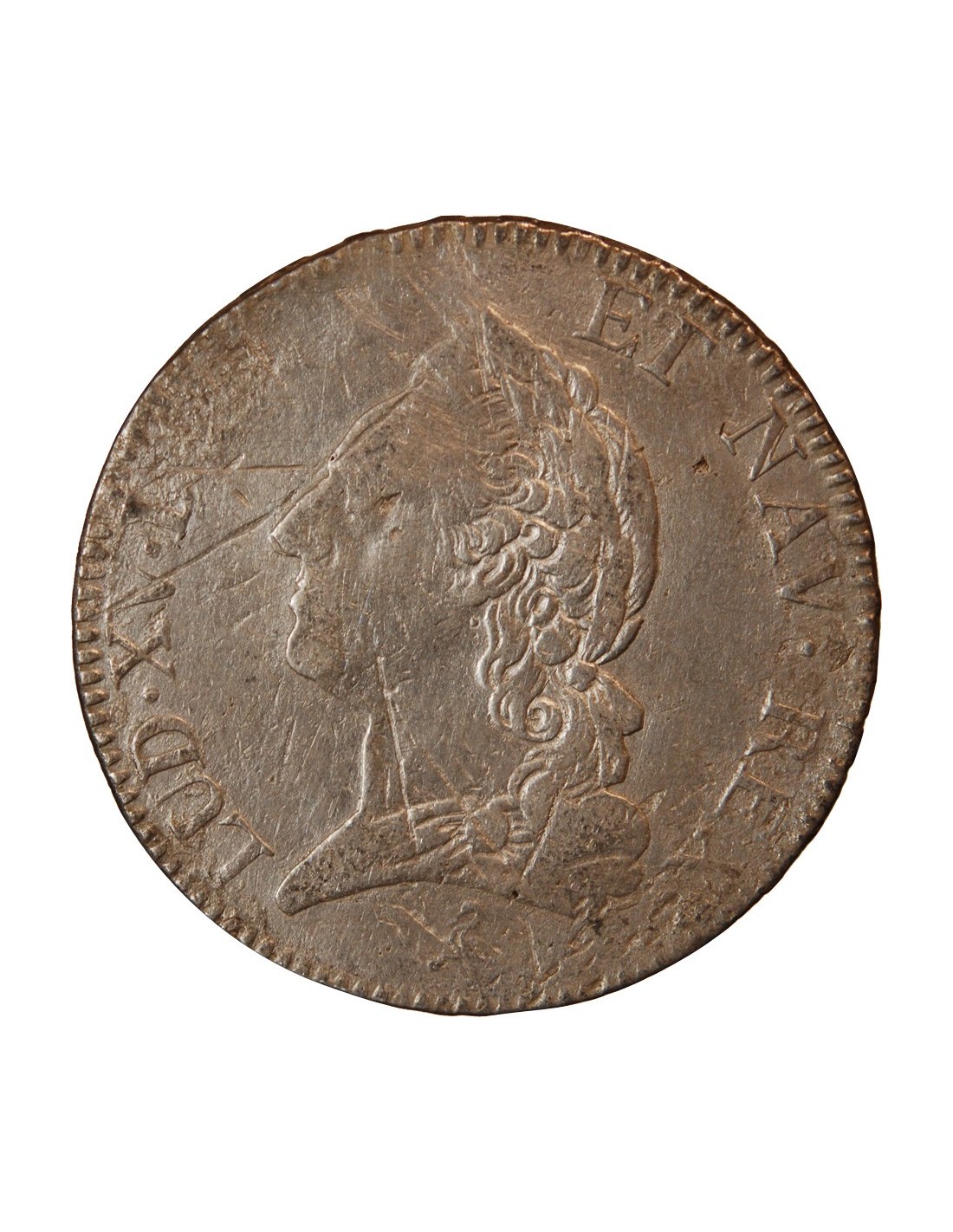 LOUIS XV﻿ - ECU A LA VIEILLE TETE 1774 A PARIS, Argent, B+ - Suffren ...