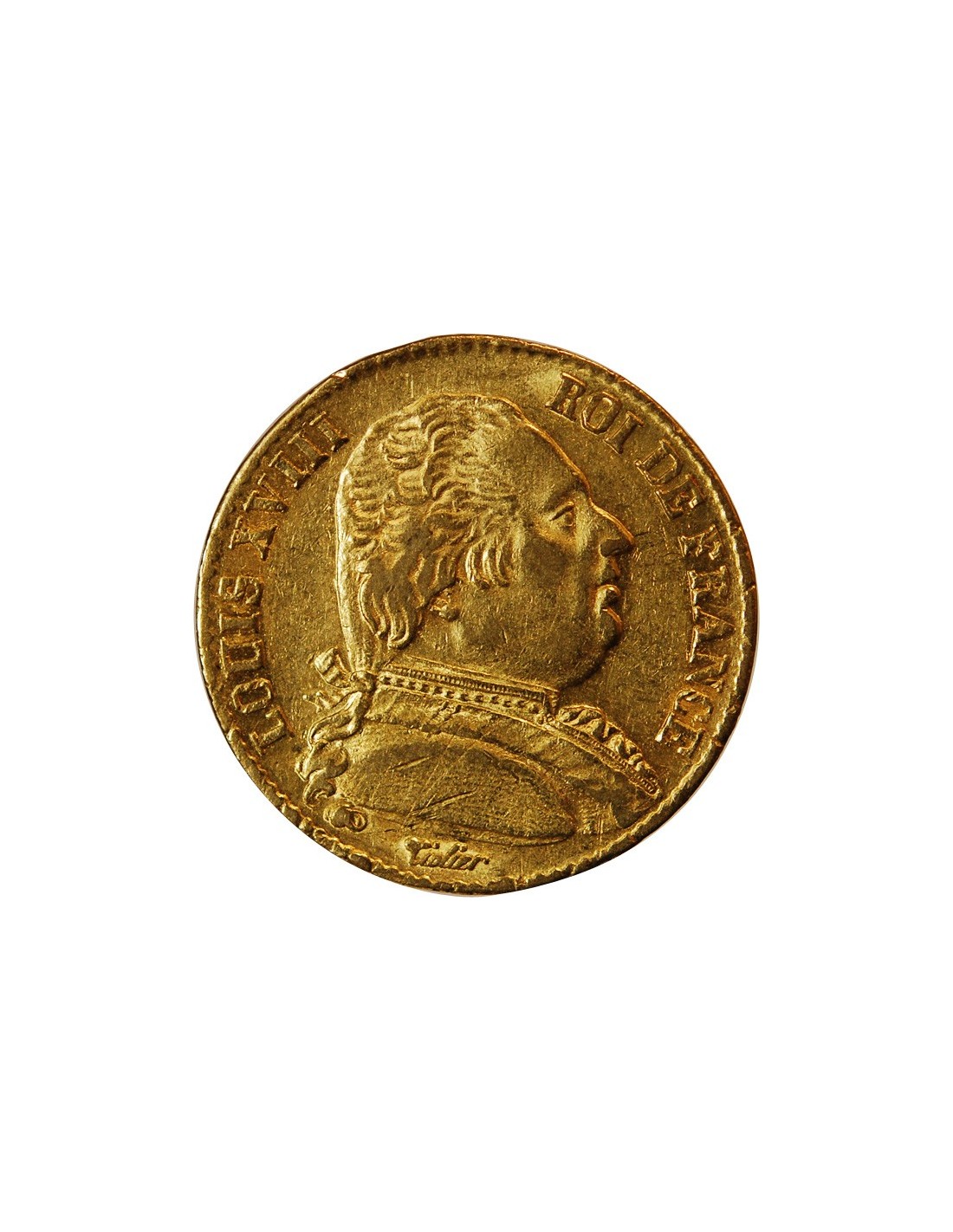 LOUIS XVIII - 20 FRANCS OR 1814 A PARIS, Or, TTB+ - Suffren Numismatique