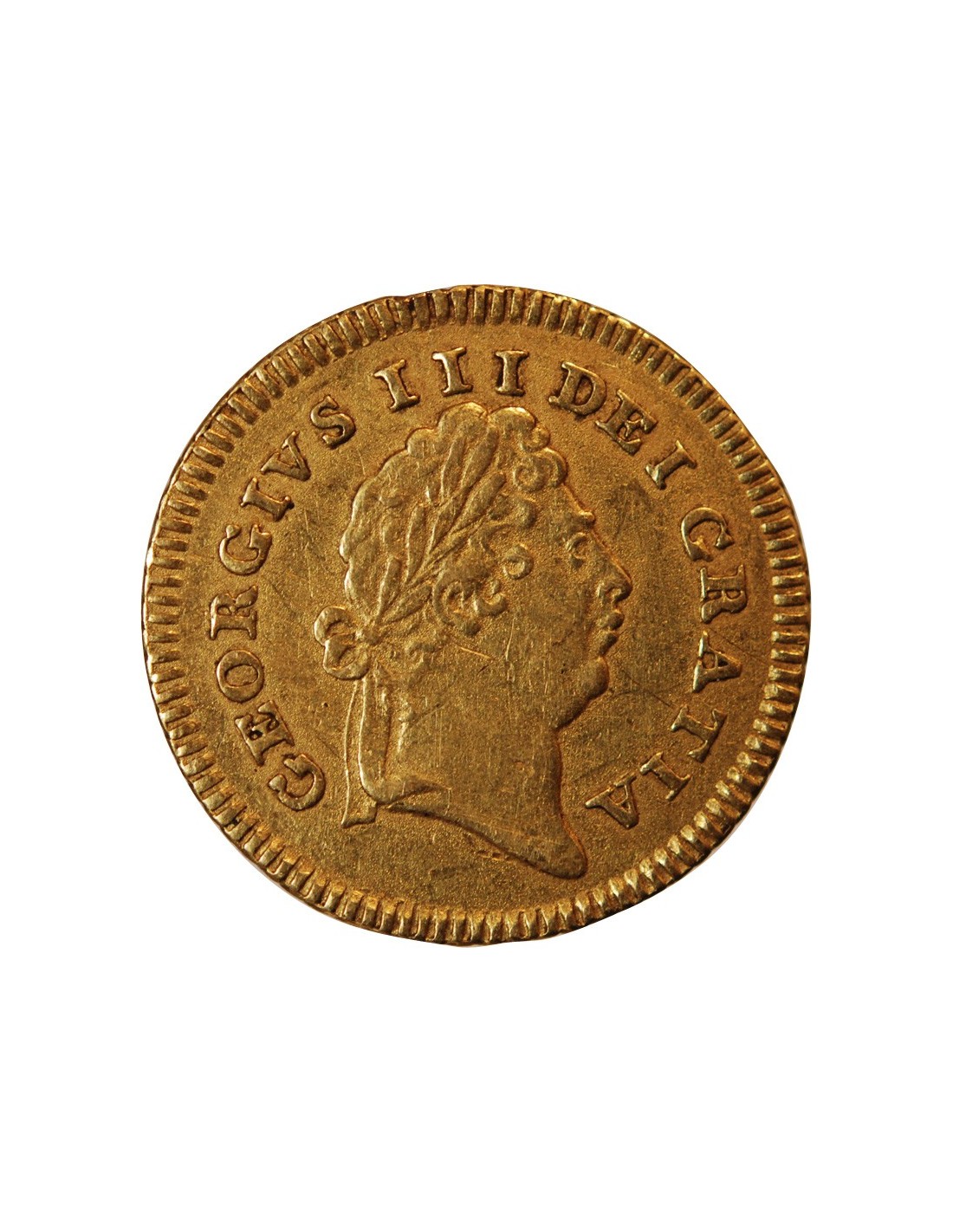 GRANDE-BRETAGNE﻿, GEORGE III﻿ - 1/3 LIVRE OR 1802, Or, TTB - Suffren ...