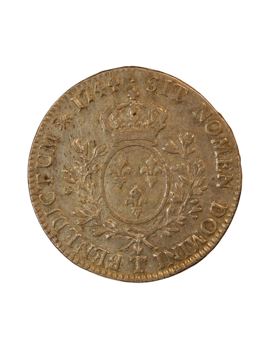 LOUIS XV - ECU AU BANDEAU 1744 T NANTES, Argent, - Suffren Numismatique