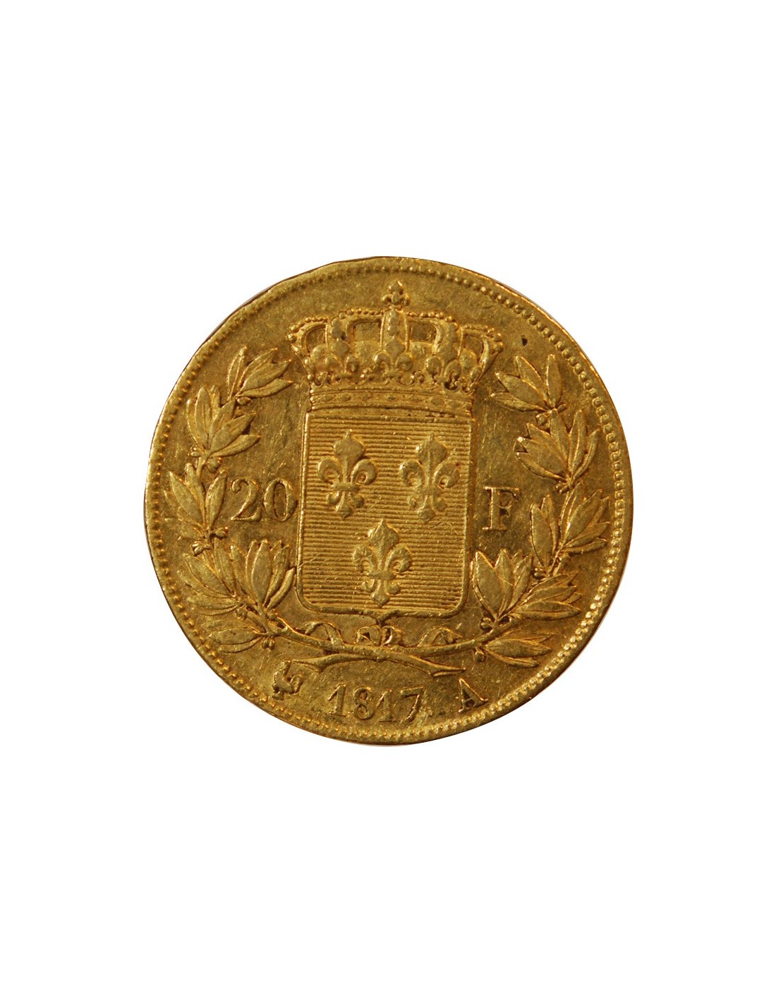 LOUIS XVIII - 20 FRANCS OR 1817 A PARIS﻿, Or, TTB - Suffren Numismatique