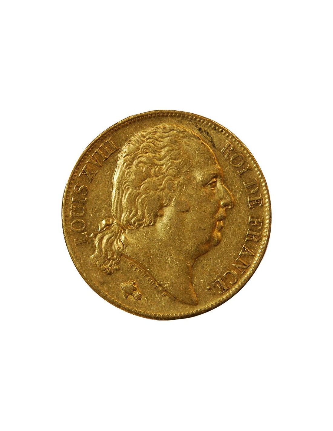 LOUIS XVIII - 20 FRANCS OR 1817 A PARIS﻿, Or, TTB - Suffren Numismatique