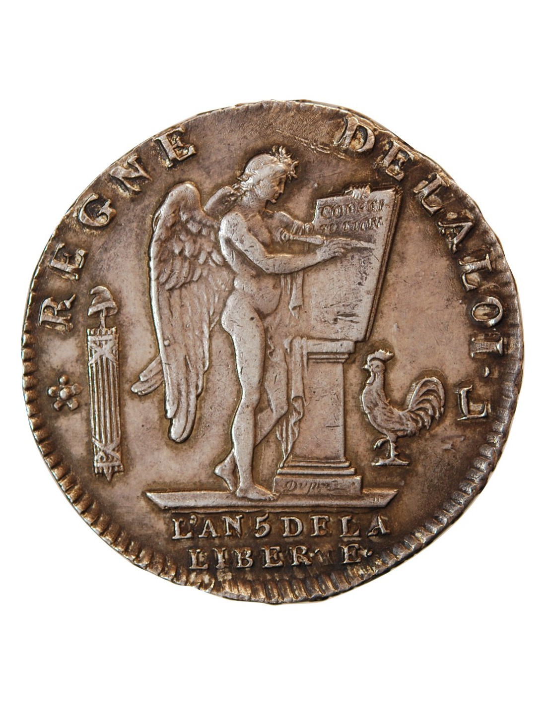 LOUIS XVI CONSTITUTION - ECU DE 6 LIVRES 1793 L BAYONNE, Argent, TTB+ ...