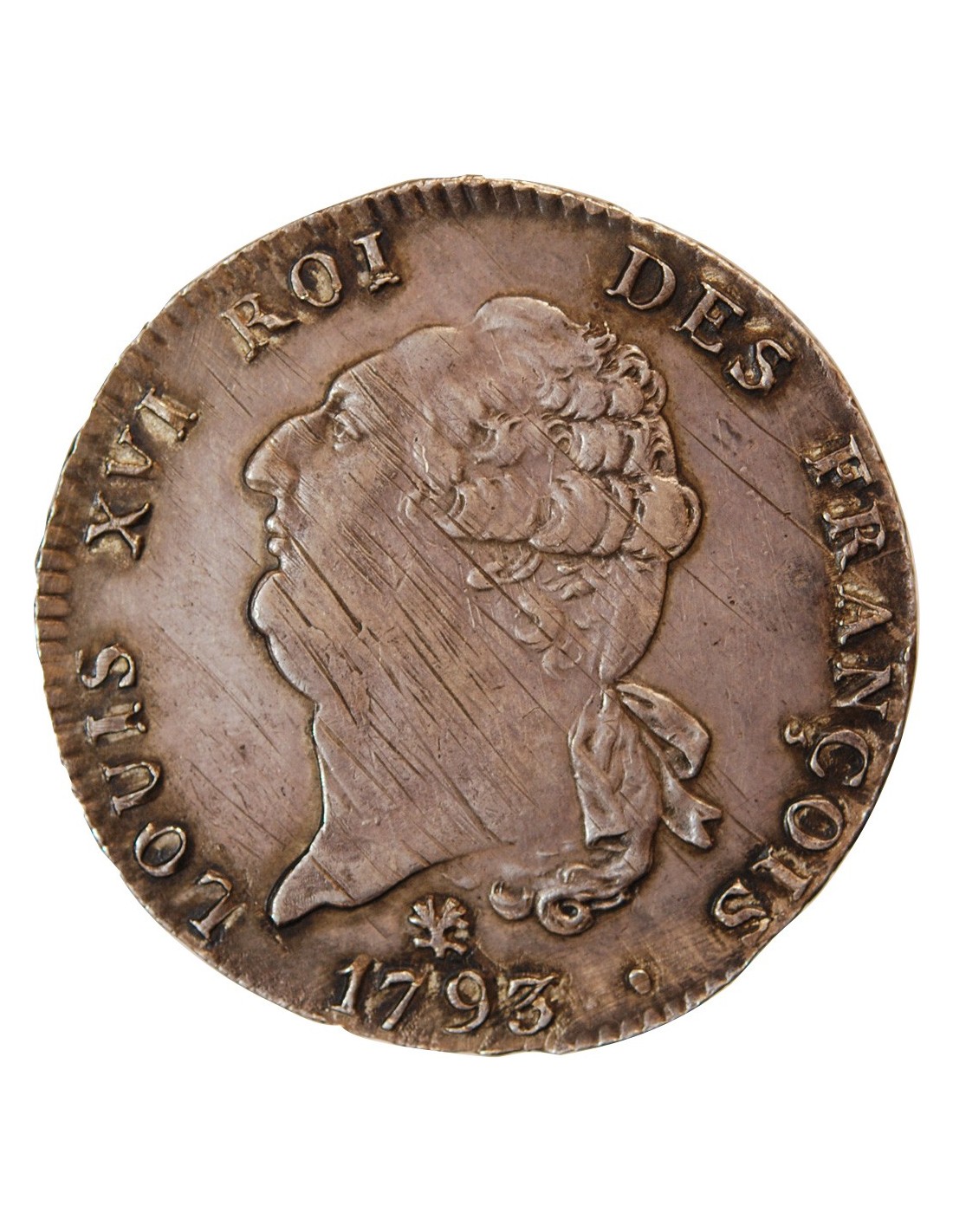 LOUIS XVI CONSTITUTION - ECU DE 6 LIVRES 1793 L BAYONNE, Argent, TTB+ ...