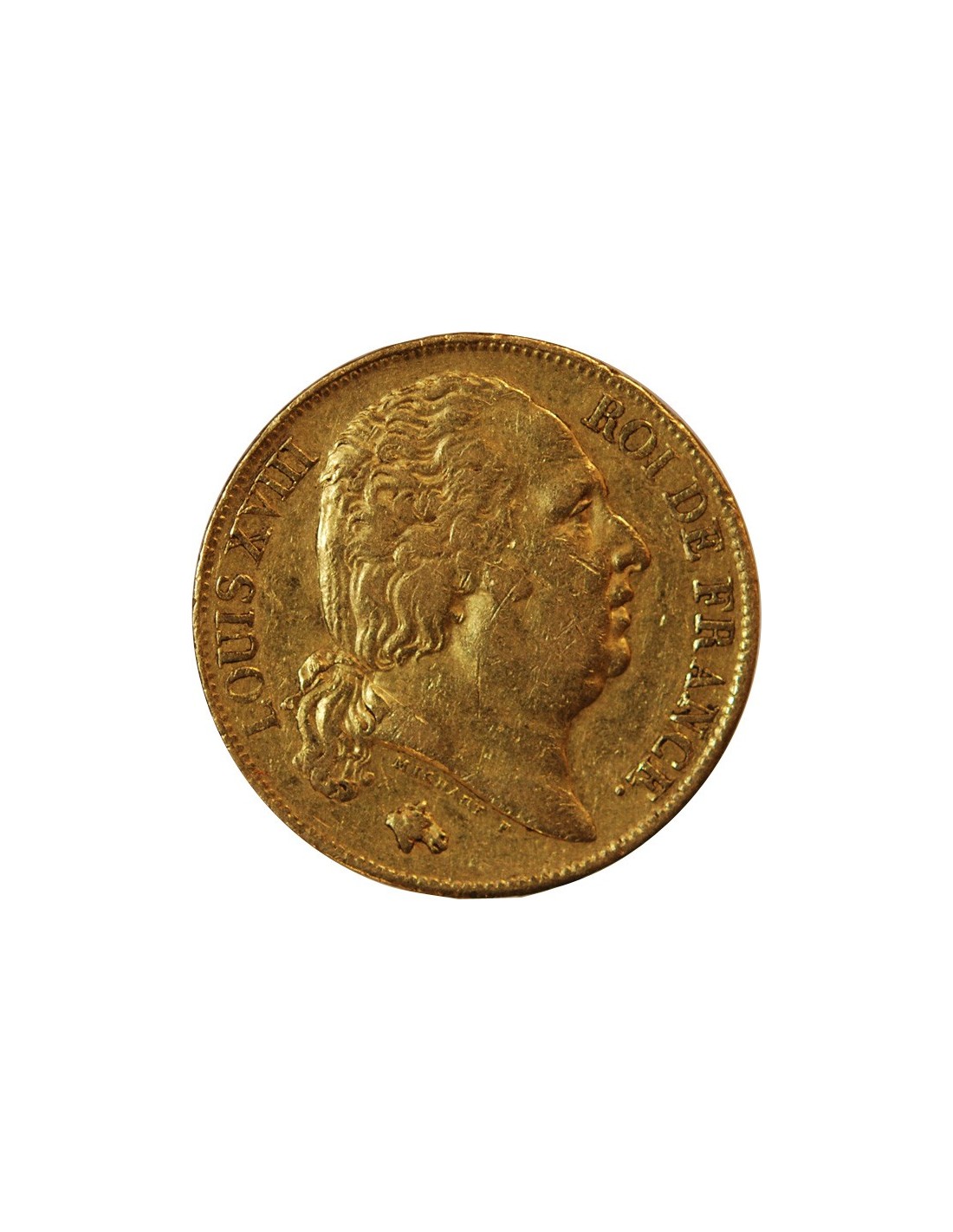 LOUIS XVIII - 20 FRANCS OR 1817 K BORDEAUX, Or, TTB - Suffren Numismatique