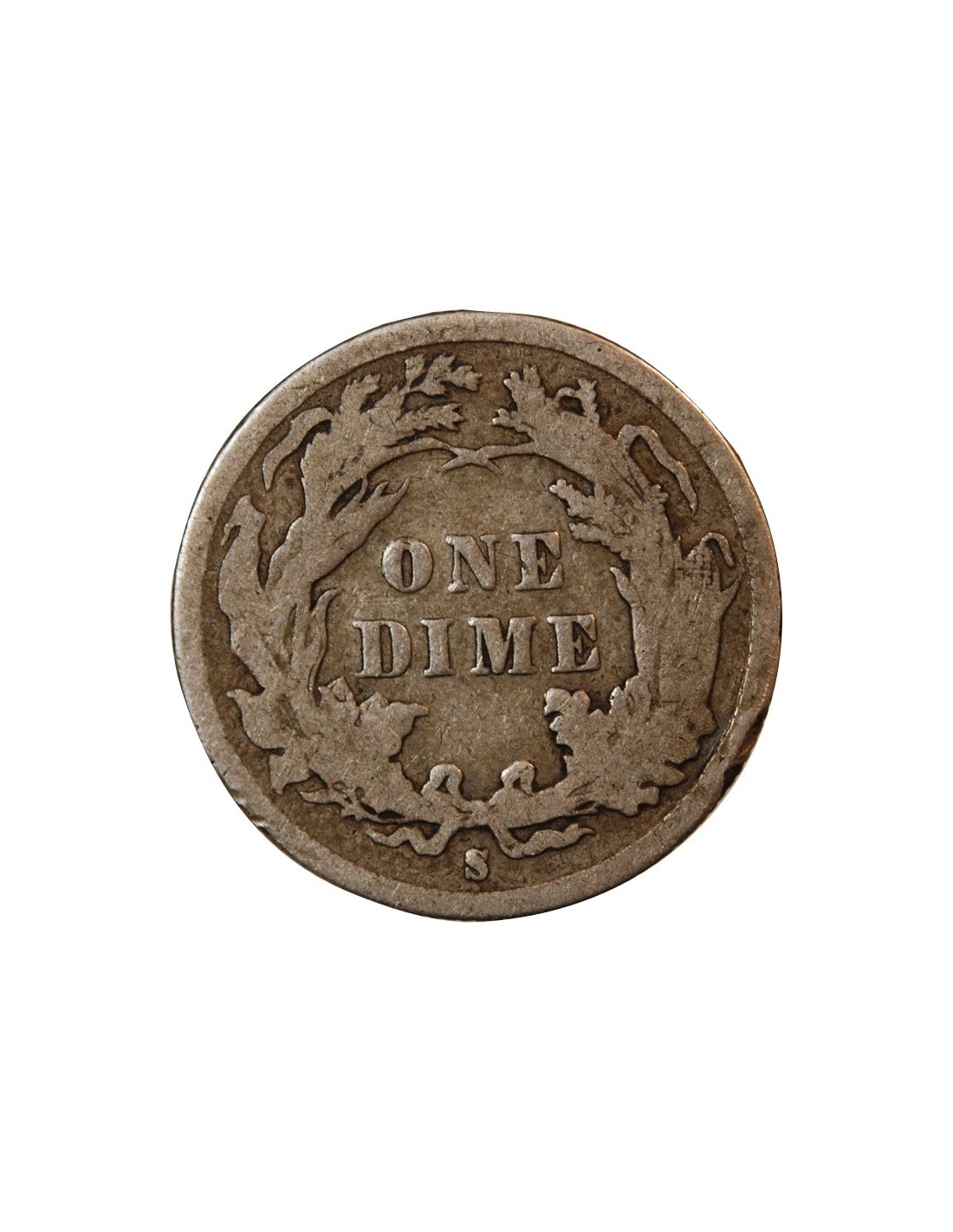 USA - 10 CENTS ARGENT "Seated Liberty Dime" 1887 S SAN FRANCISCO ...