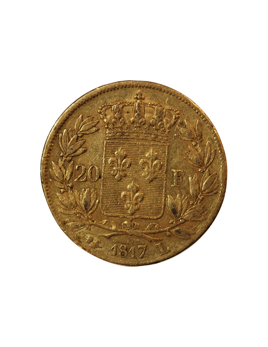 LOUIS XVIII - 20 FRANCS OR 1817 L BAYONNE, Or, TTB - Suffren Numismatique