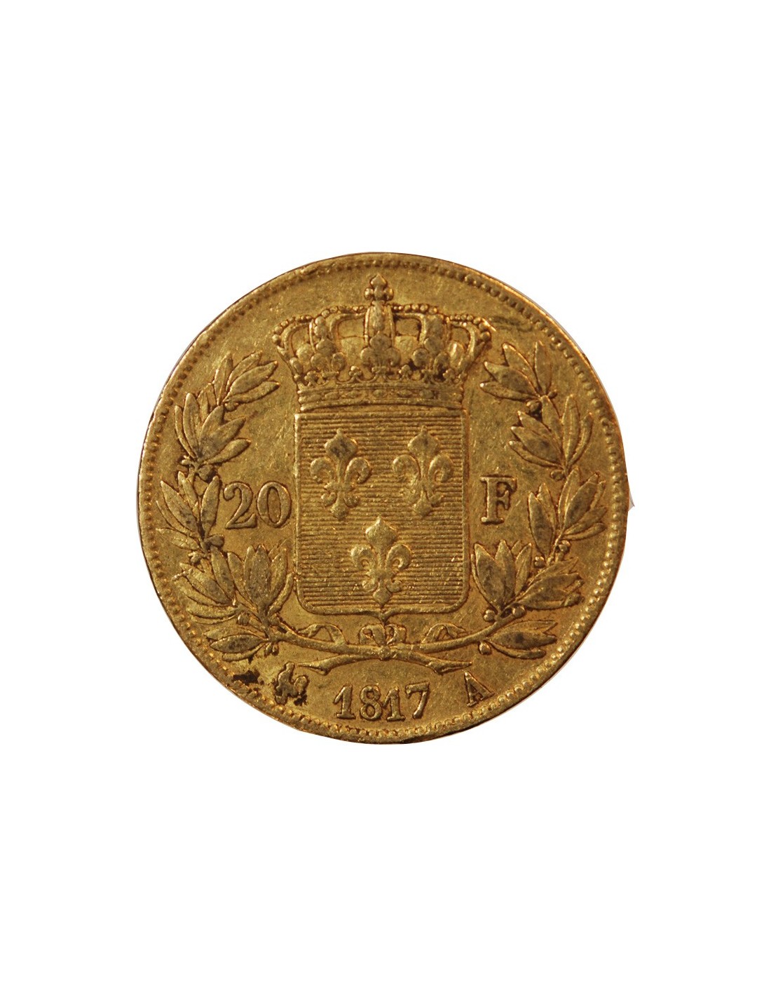 LOUIS XVIII - 20 FRANCS OR 1817 A PARIS﻿, Or, - Suffren Numismatique