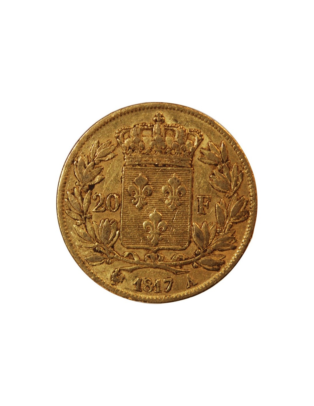 LOUIS XVIII - 20 FRANCS OR 1817 A PARIS﻿, Or, TTB - Suffren Numismatique
