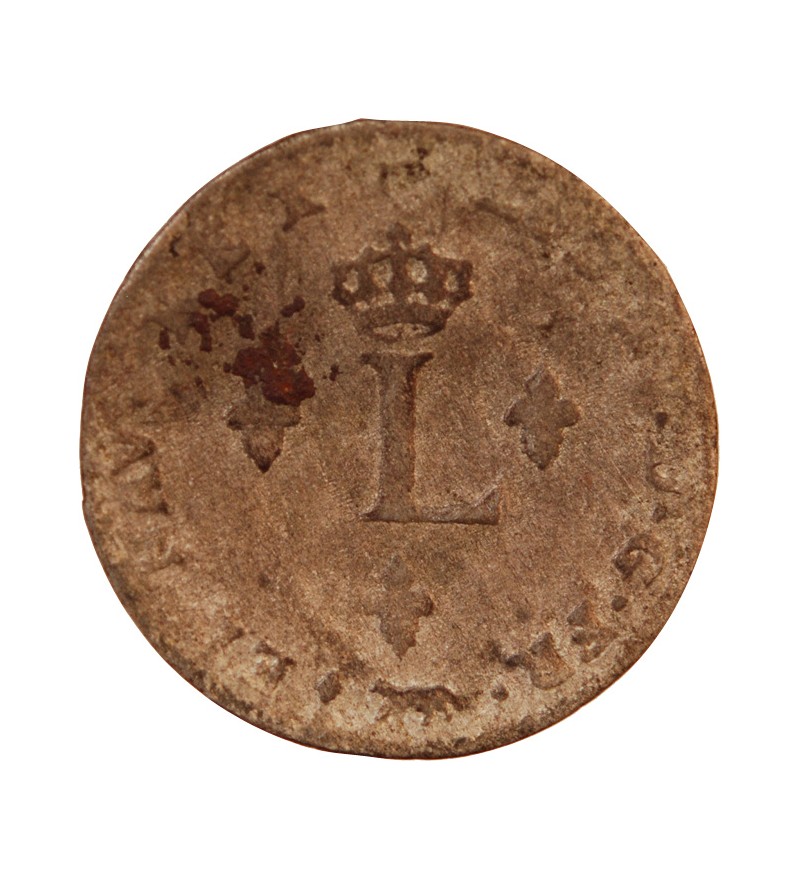 LOUIS XV - DOUBLE SOL 1751 A PARIS, Billon, TB- - Suffren Numismatique