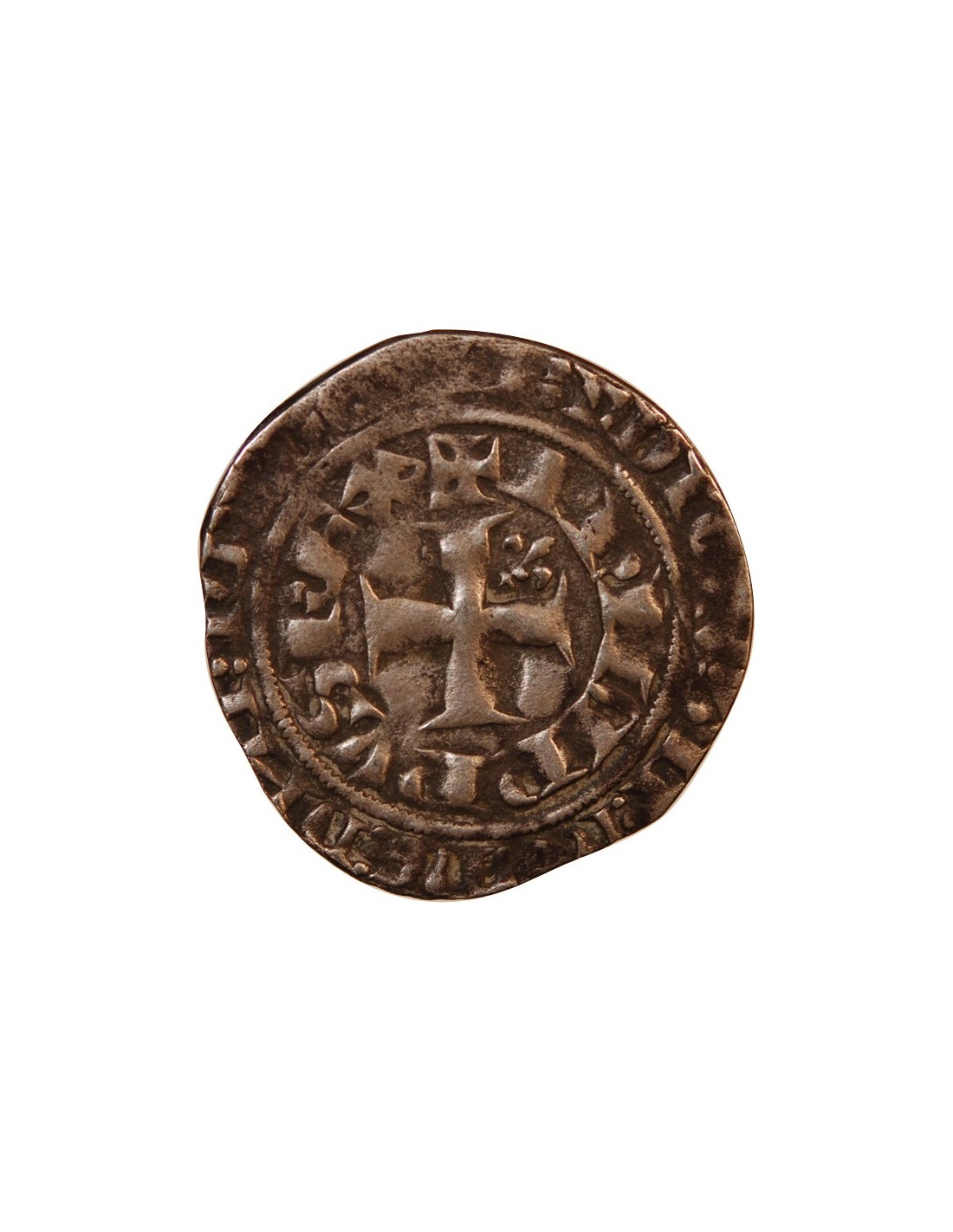 PHILIPPE VI DE VALOIS - GROS A LA FLEUR DE LYS 1328 / 1350, Billon ...