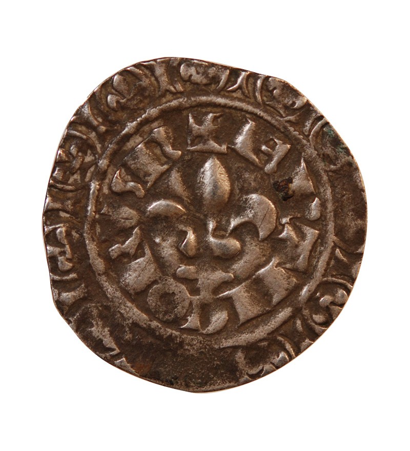 PHILIPPE VI DE VALOIS - GROS A LA FLEUR DE LYS 1328 / 1350, Billon ...