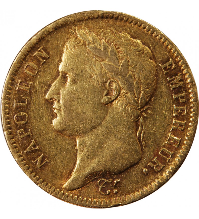 NAPOLEON Ier﻿ - 40 FRANCS OR 1811 A PARIS, Or, - Suffren Numismatique
