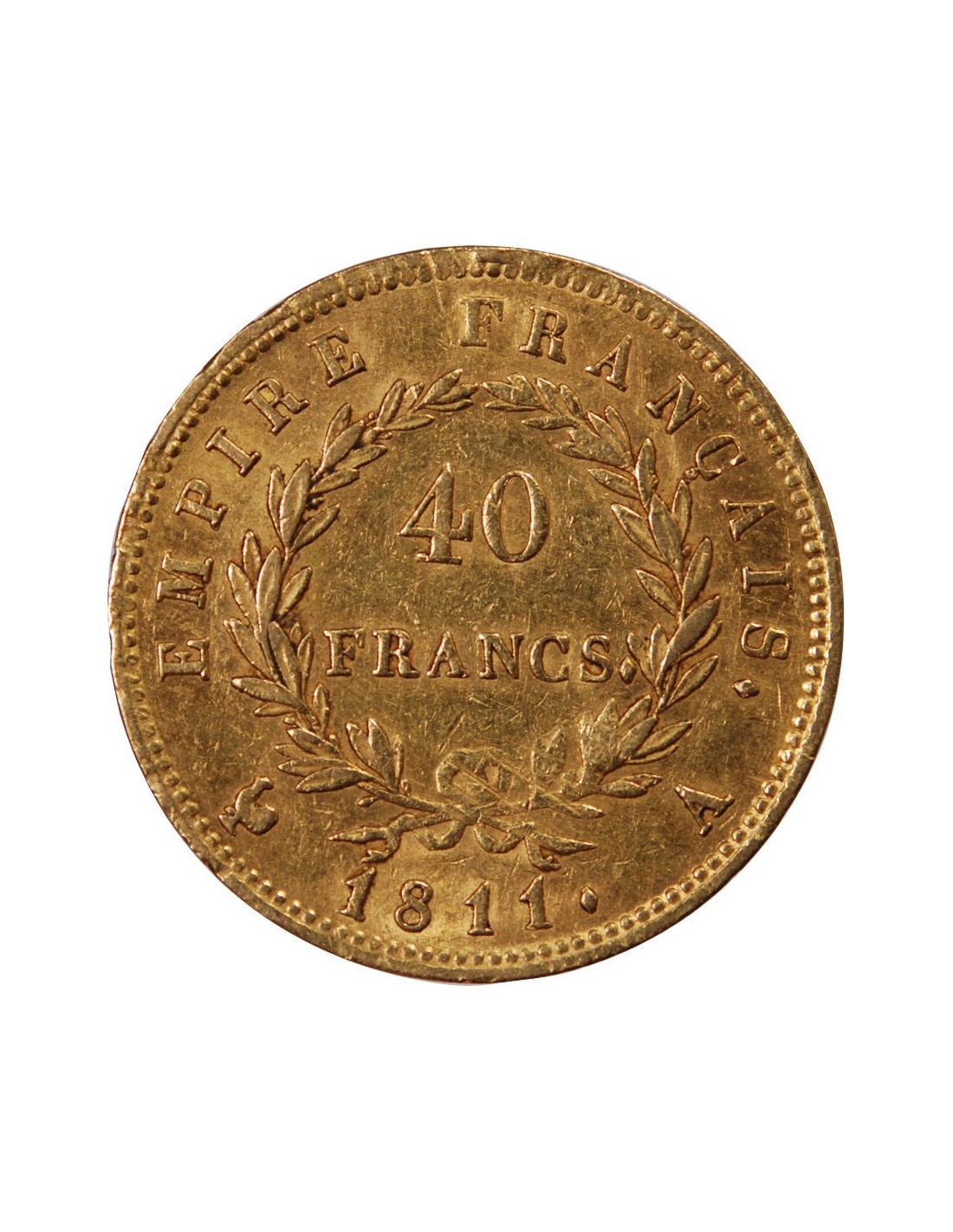 NAPOLEON Ier﻿ - 40 FRANCS OR 1811 A PARIS, Or, - Suffren Numismatique