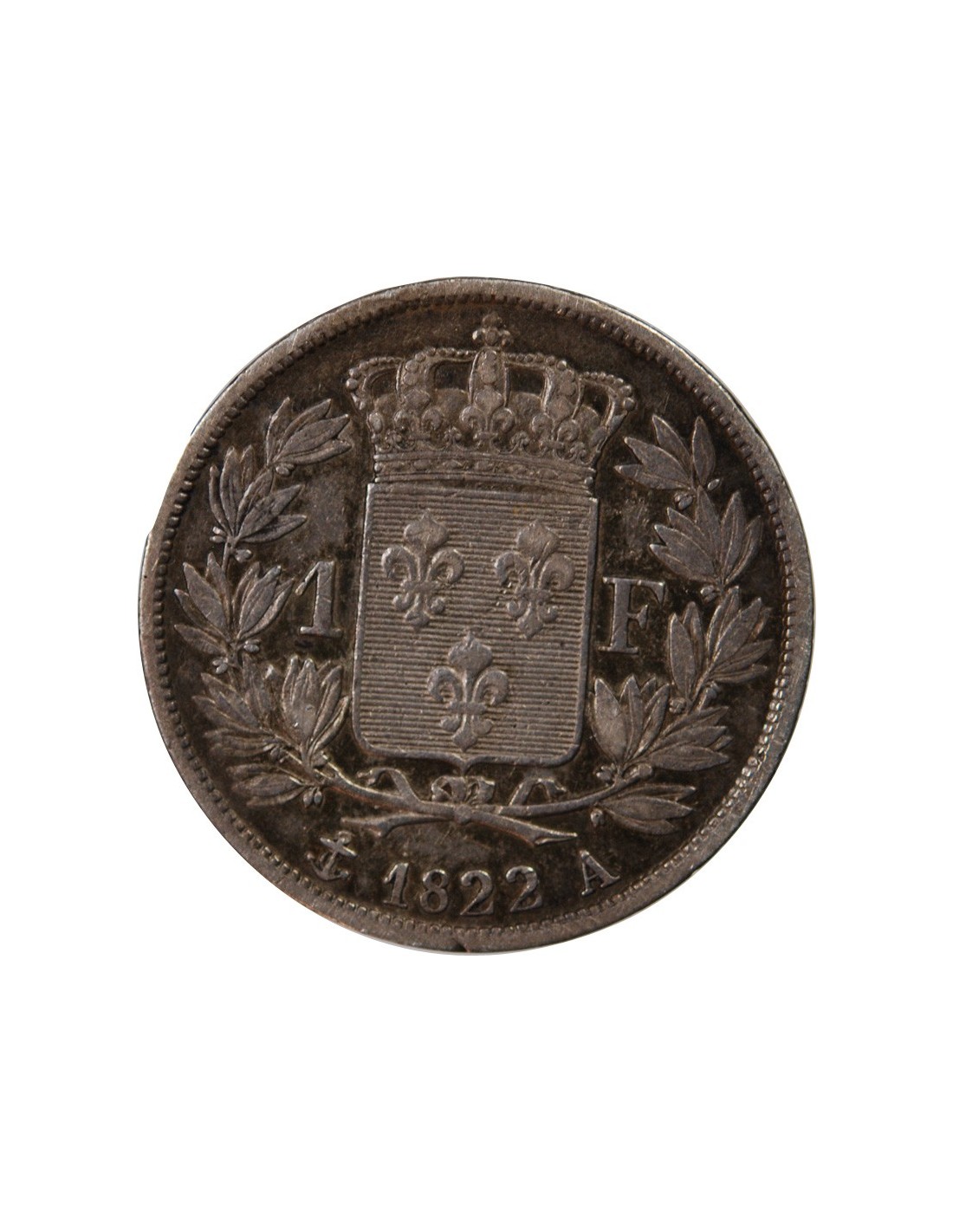LOUIS XVIII﻿ - 1 FRANC 1822 A PARIS﻿, Argent, - Suffren Numismatique