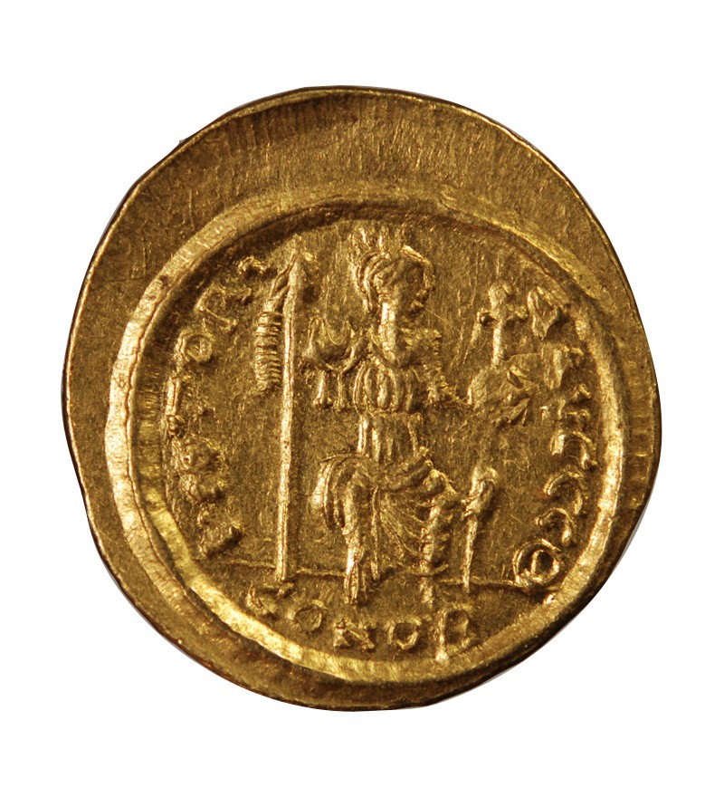 JUSTIN II - SOLIDUS OR CONSTANTINOPLE﻿ 565 / 578, Or, TTB - Suffren ...