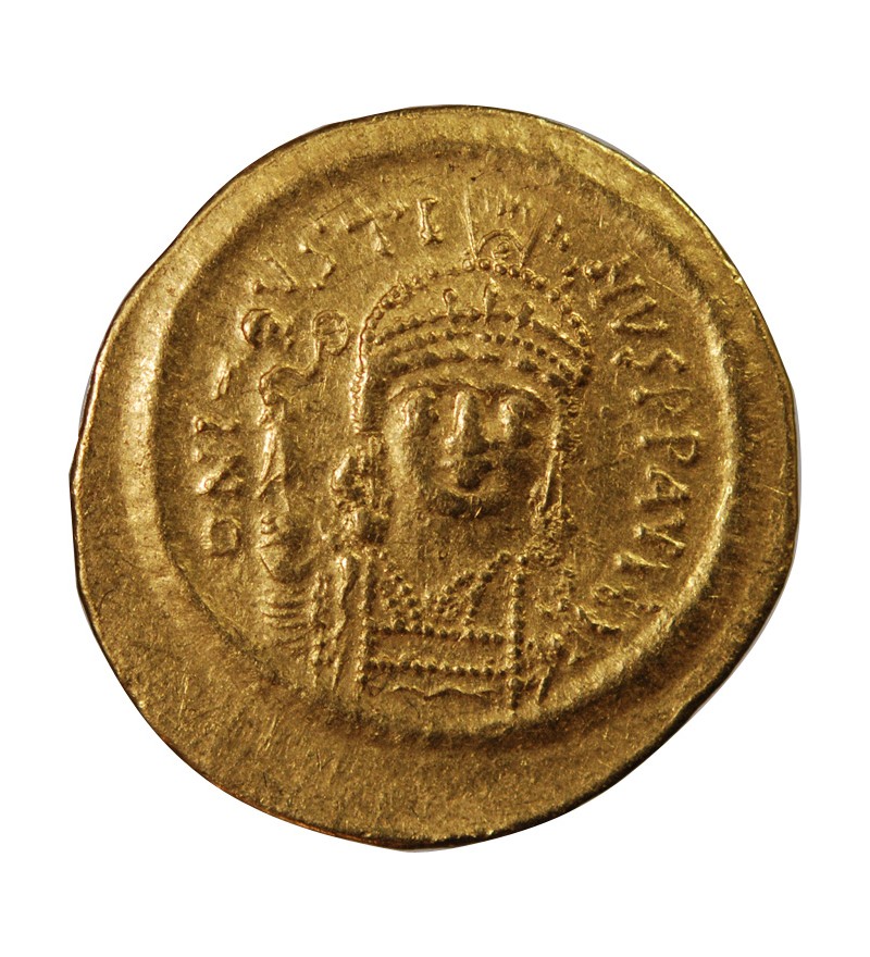 JUSTIN II - SOLIDUS OR CONSTANTINOPLE﻿ 565 / 578, Or, TTB - Suffren ...