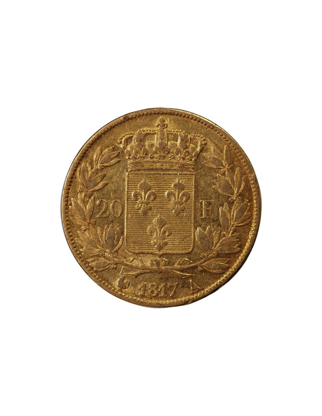 LOUIS XVIII - 20 FRANCS OR 1817 A PARIS﻿, Or, - Suffren Numismatique