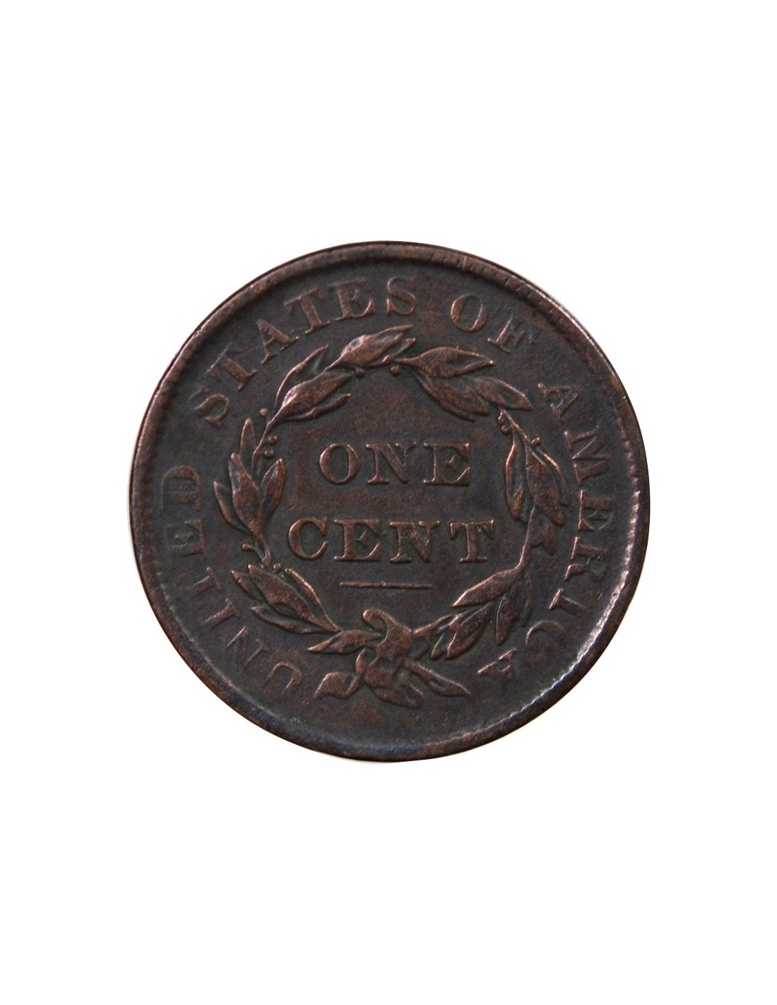 USA - 1 CENT Coronet Head" 1837 PHILADELPHIE", Cuivre, - Suffren ...