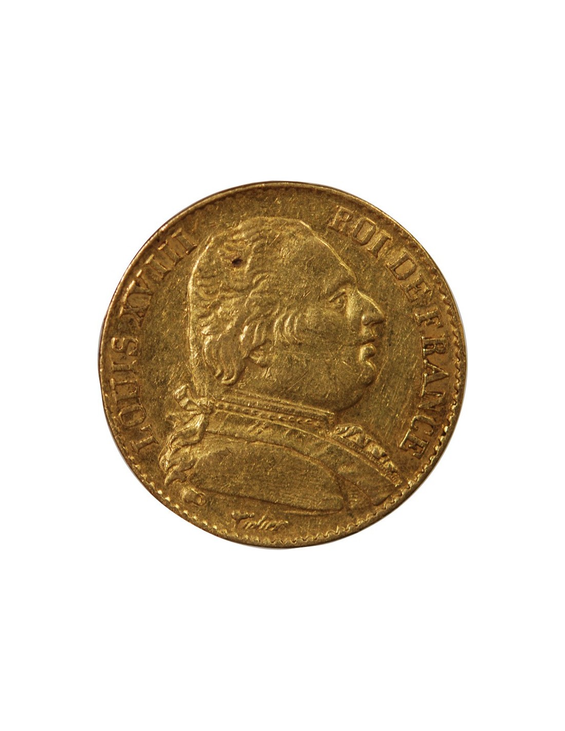 LOUIS XVIII - 20 FRANCS OR 1814 K BORDEAUX, Or, - Suffren Numismatique